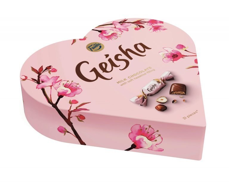 Fazer Geisha Sydän 225 G Suklaarasia - Karkkikauppa24.fi