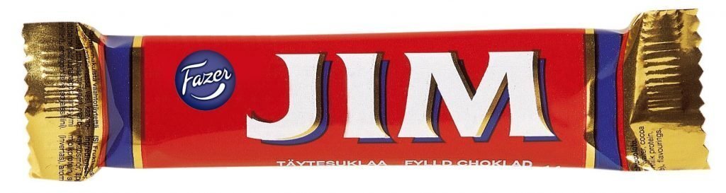 Fazer Jim 14 G Suklaapatukka - Karkkikauppa24.fi