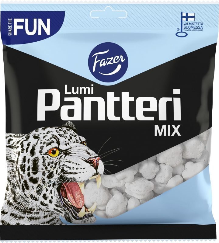 Fazer Lumi Pantteri Mix Fun 280 G Makeisekoitus - Karkkikauppa24.fi