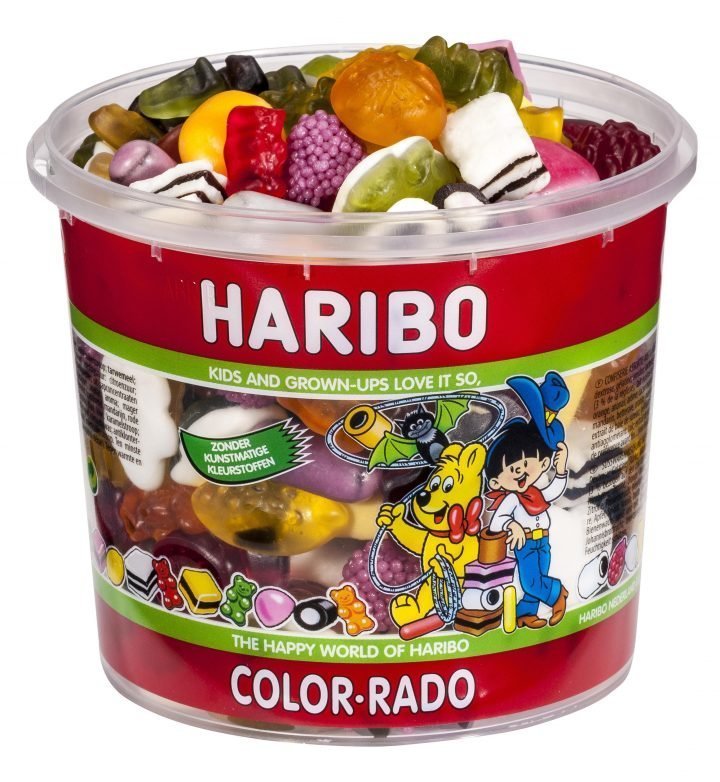 Haribo Color-Rado 650 G Makeissekoitus - Karkkikauppa24.fi