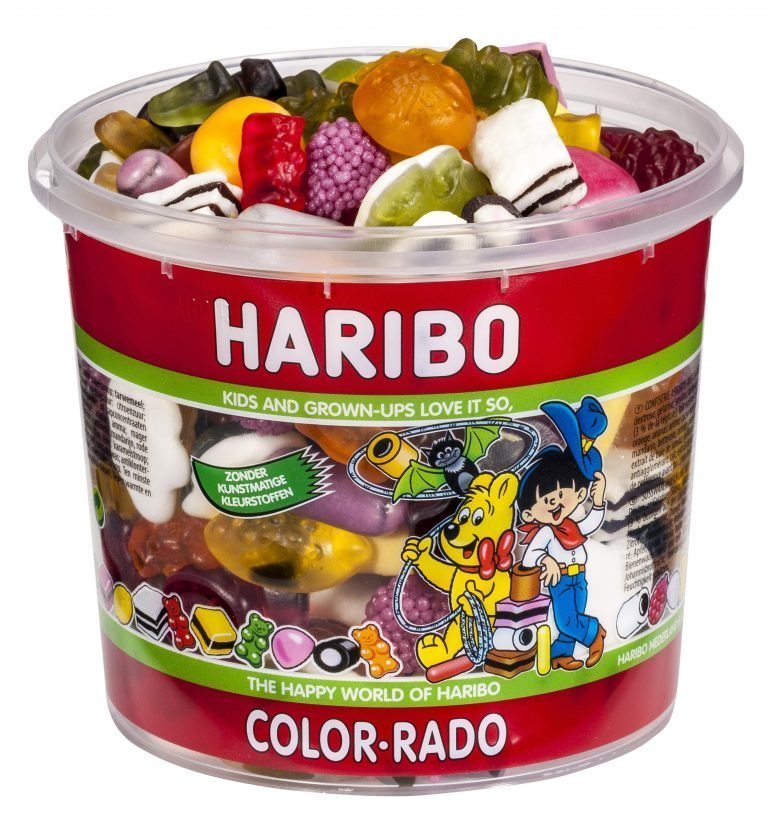 Haribo Color-Rado 650 G Makeissekoitus - Karkkikauppa24.fi