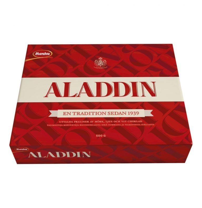 Marabou Aladdin 500 G Konvehtirasia - Karkkikauppa24.fi