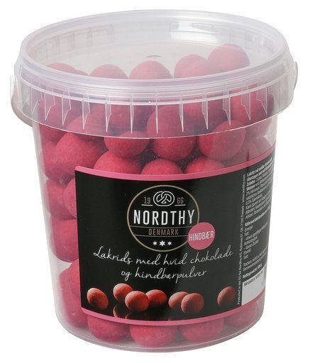 Nordthy Lakridskugler Med Hvid Chokolade Og Hindbær 475 G ...