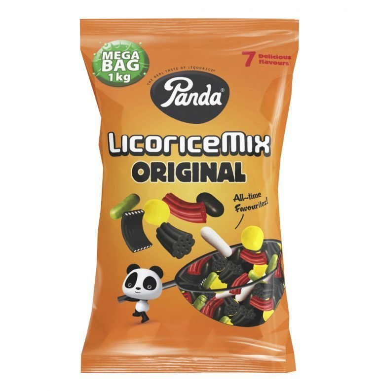 Panda Licoricemix 1kg Original - Karkkikauppa24.fi