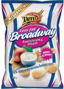Taffel Broadway Less-fat 325g - Karkkikauppa24.fi